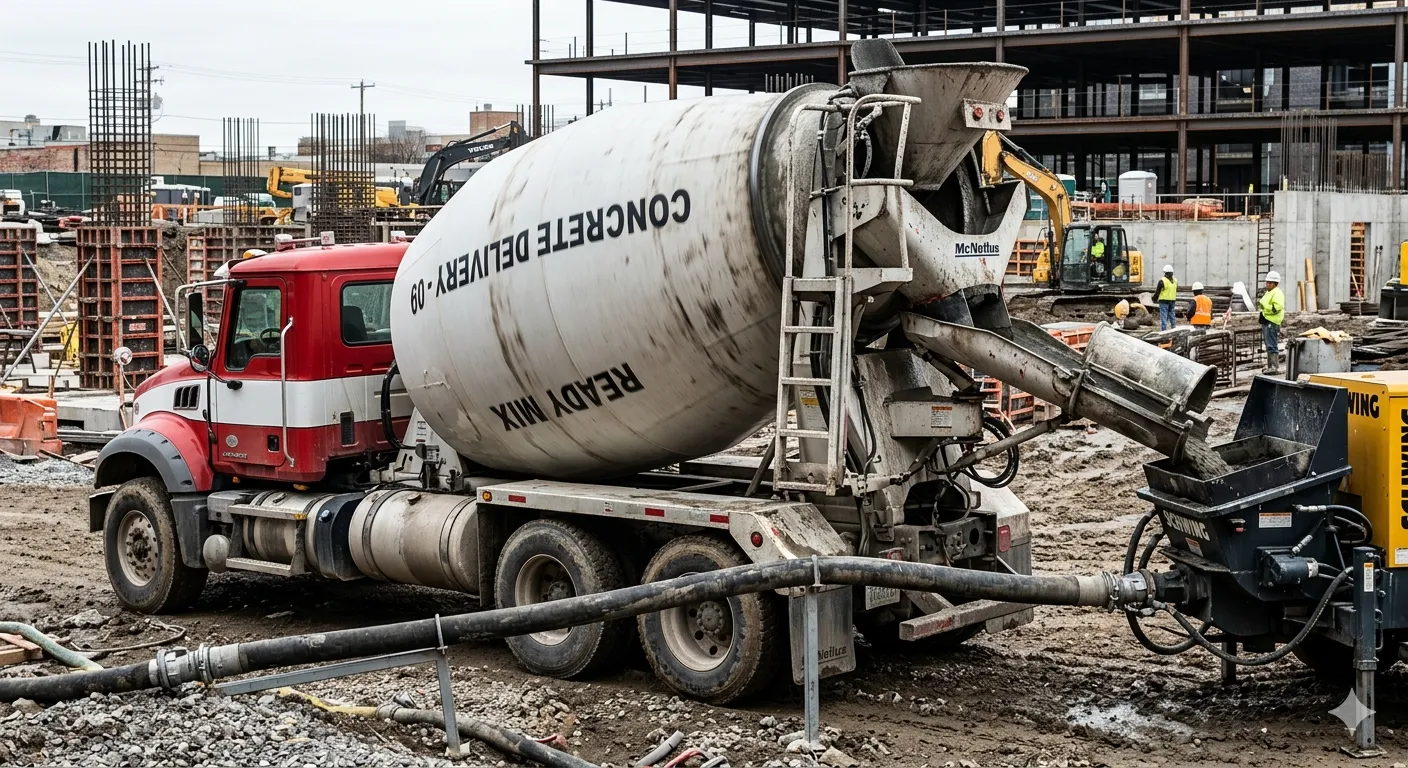 Ready Mix Concrete: Definition, Composition & Processes